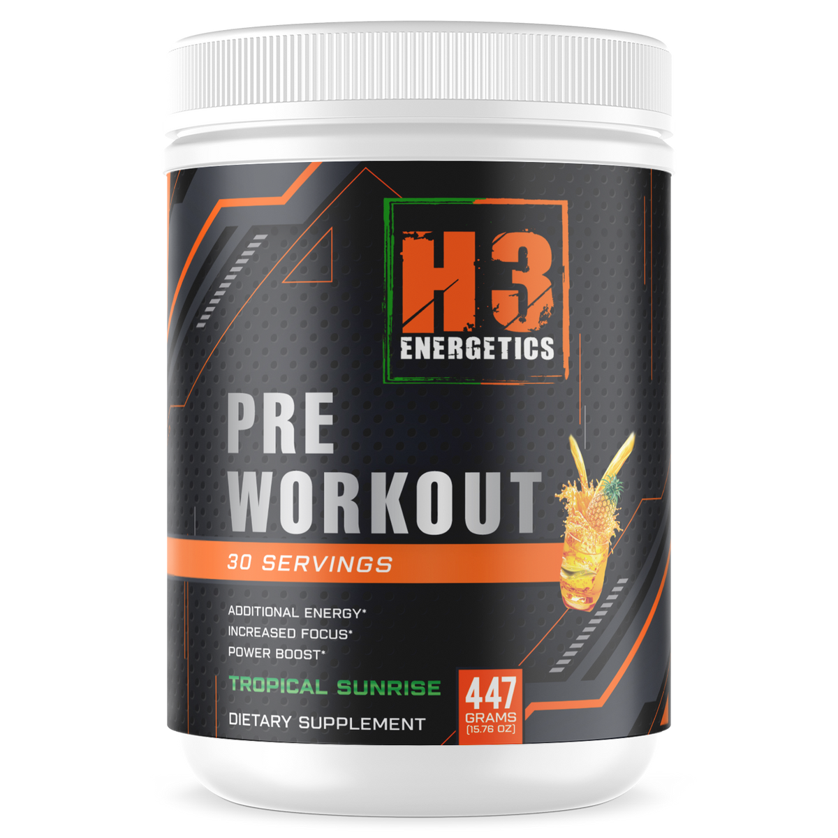 Pre Workout (Tropical Sunrise) – H3 Energetics