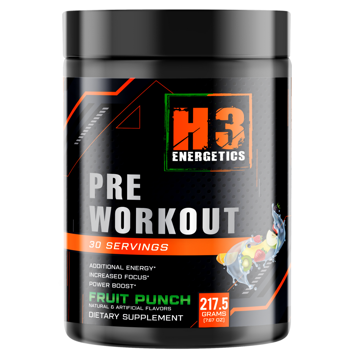 Pre Workout (Fruit Punch) – H3 Energetics